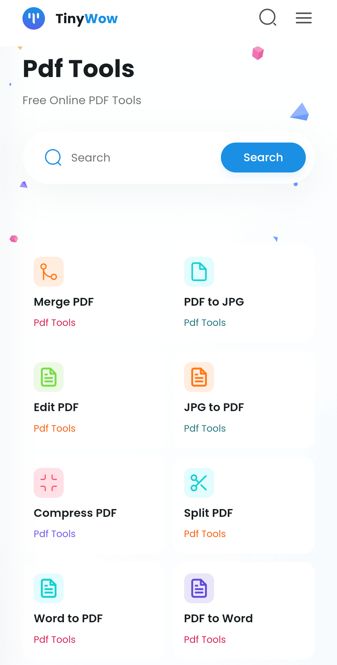 موقع TinyWow: أفضل موقع للتعامل مع الملفات أون لاين!