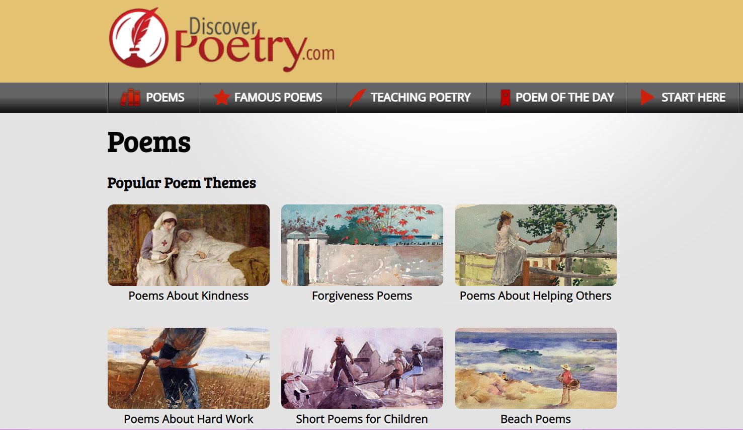 أفضل 5 مواقع لمحبي ودارسي الشعر الإنجليزي English Poetry!