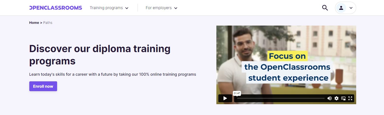 موقع Openclassrooms: أفضل منصة لتعلم ودراسة الدورات مجاناً أون لاين!
