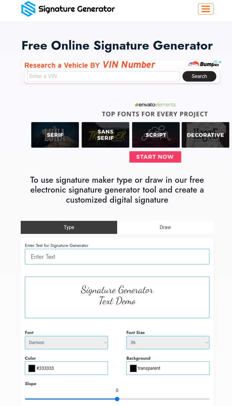 أفضل 6 مواقع لإنشاء توقيعات (Signature Generator) اون لاين