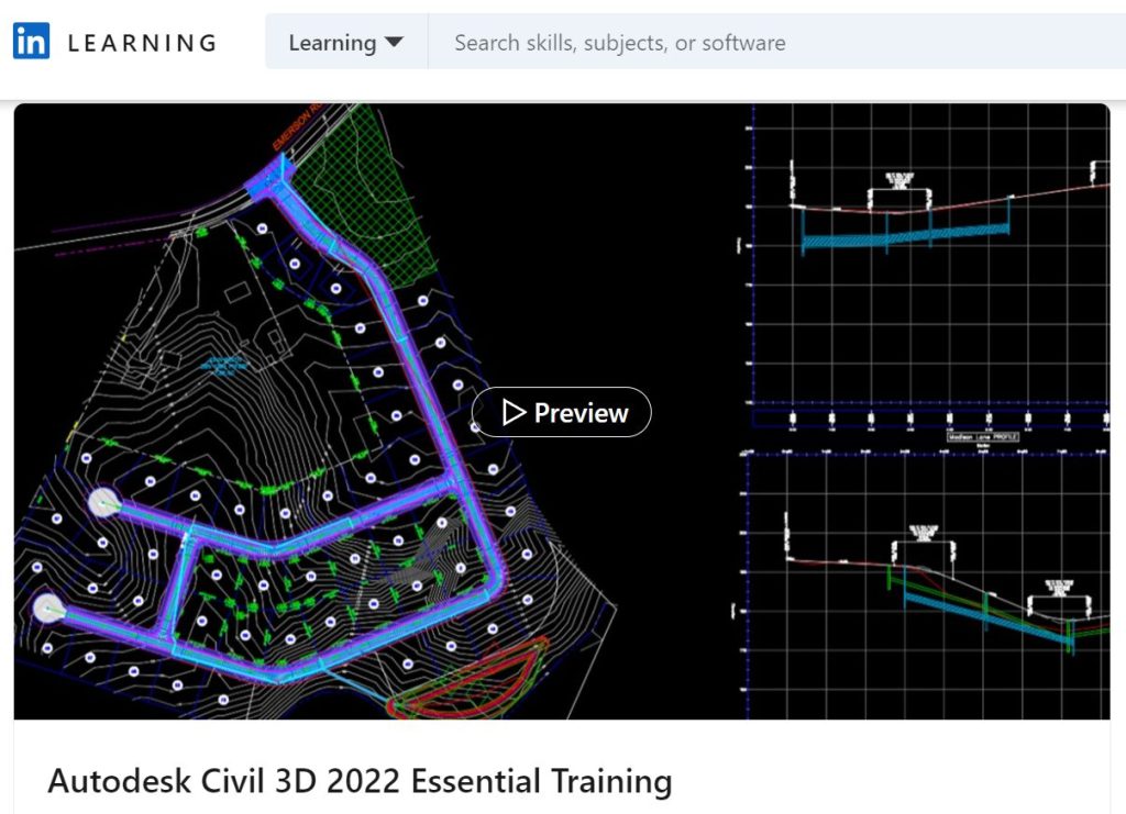 مسار Getting Started as a Civil Engineering CAD Technician